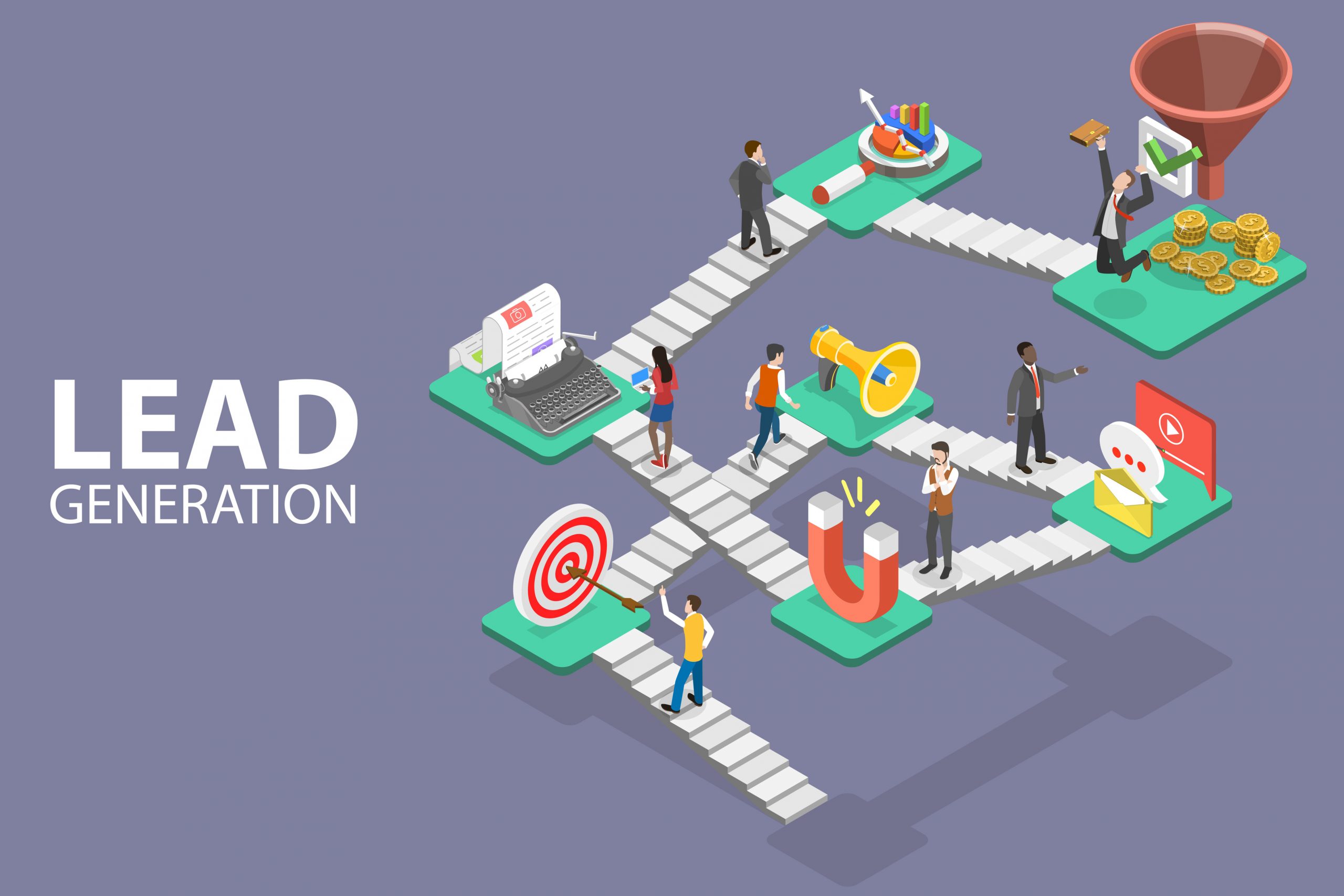 Don't Rely on Sales Departments to Generate Leads | Brick Marketing